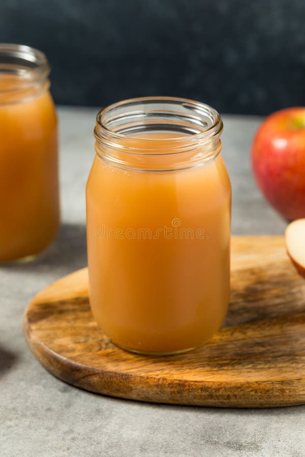 Refreshing Cold Apple Cider Juice Stock Image - Image of tasty, food ...
