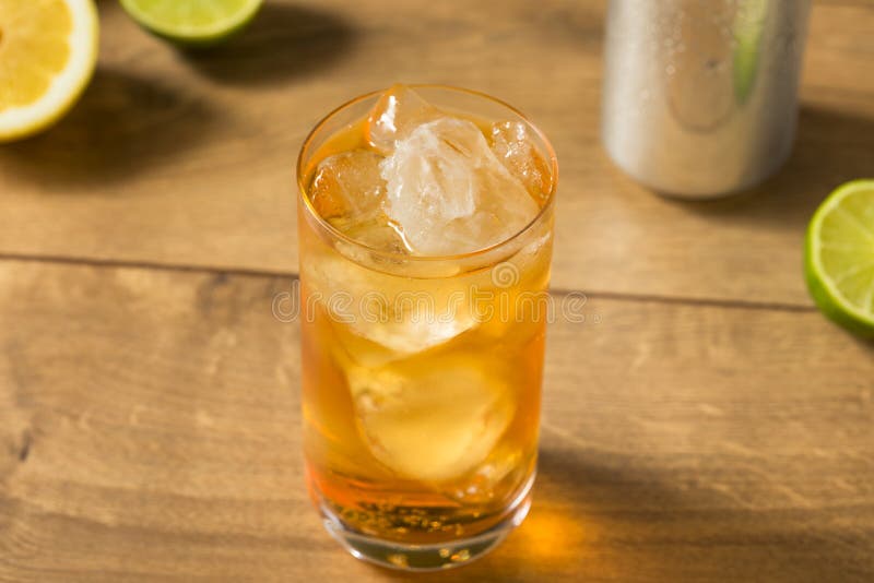 Refreshing Cold Ginger Beer Drink Stock Image - Image of summer ...