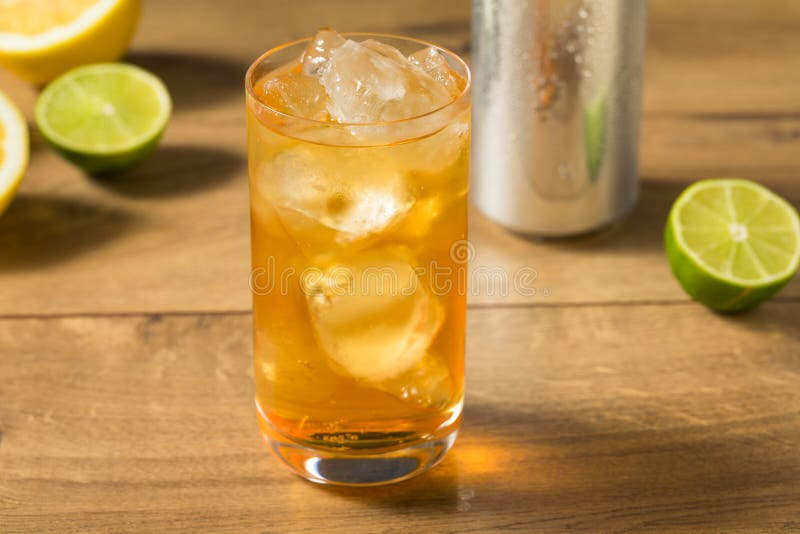Refreshing Cold Ginger Beer Drink Stock Image - Image of alcohol, cold ...