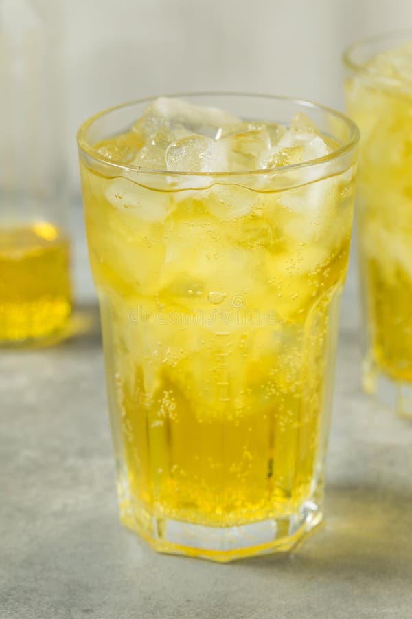 Refreshing Cold Iced Cream Soda Stock Image - Image of glass, sweets ...