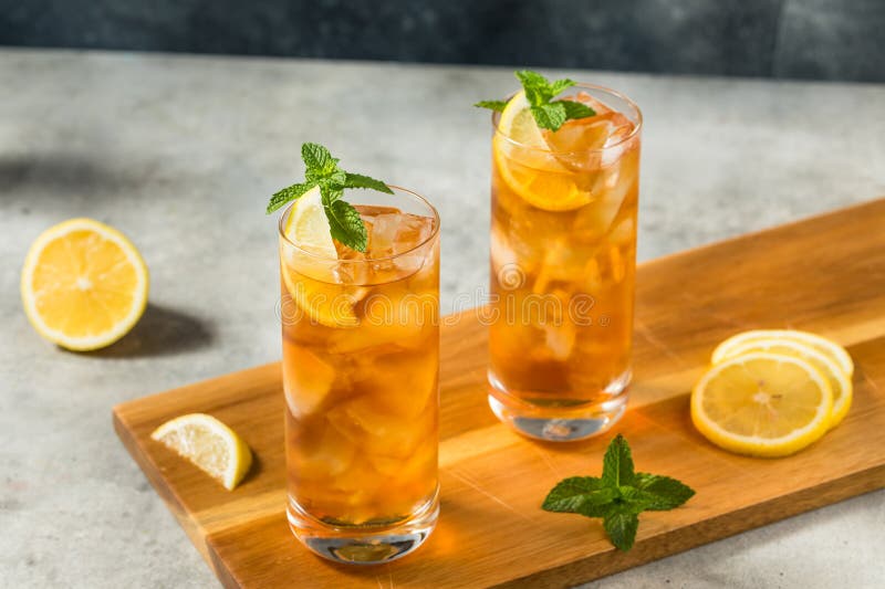 Refreshing Cold Iced Sweet Tea Stock Photo - Image of summer, beverage ...