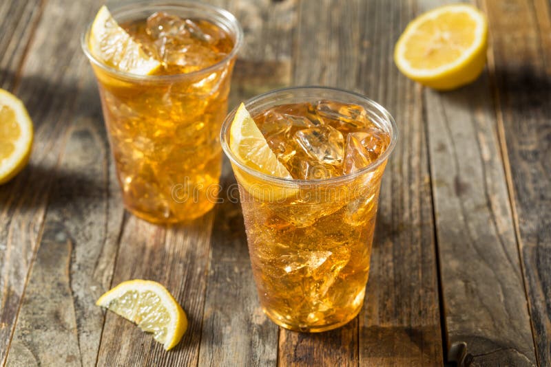 Refreshing Cold Iced Tea stock photo. Image of healthy - 160762402