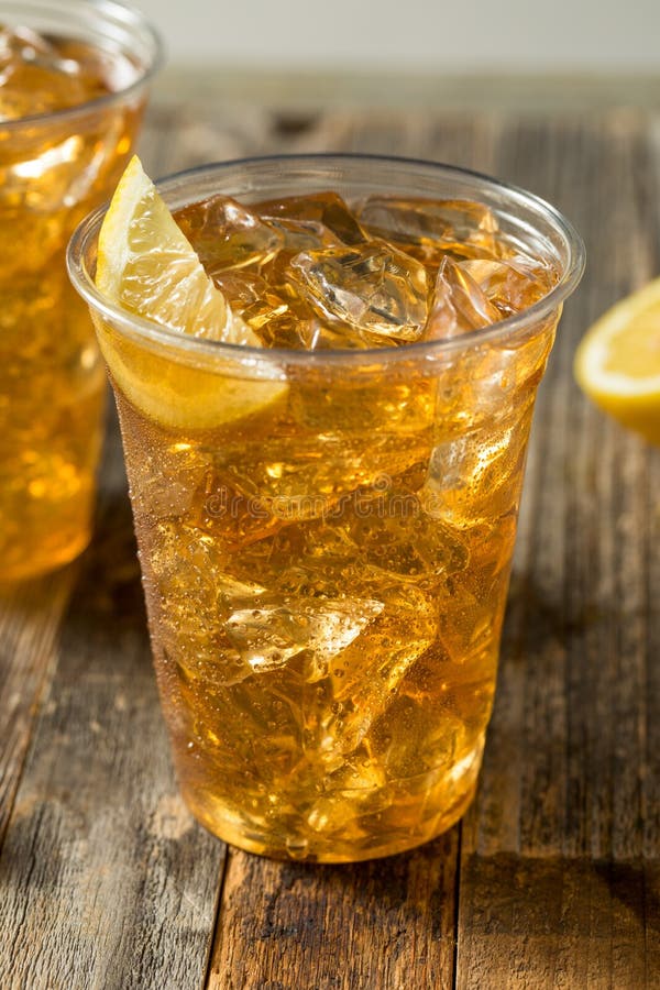 Refreshing Cold Iced Tea stock image. Image of food - 160762403