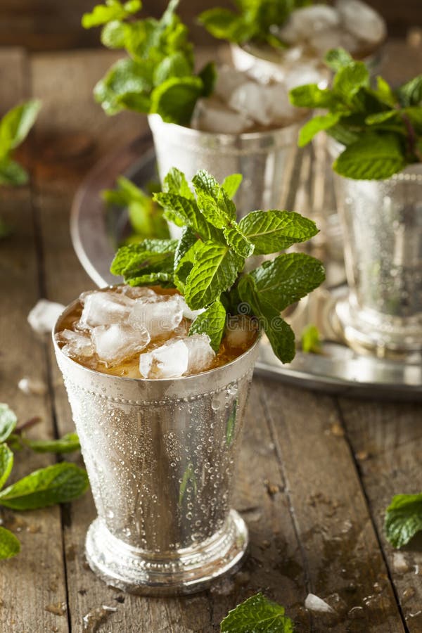 Refreshing Cold Mint Julep stock photo. Image of cold - 52120224