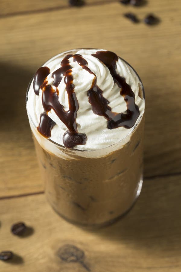 Refreshing Cold Mocha Iced Coffee Stock Image - Image of cappuccino ...