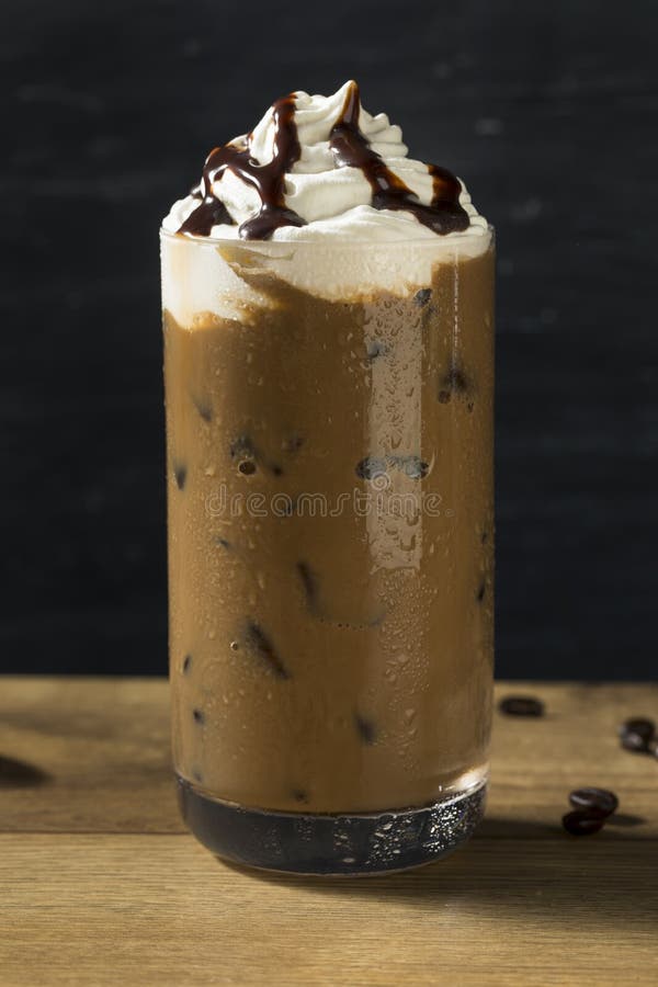 Refreshing Cold Mocha Iced Coffee Stock Photo - Image of freshness ...