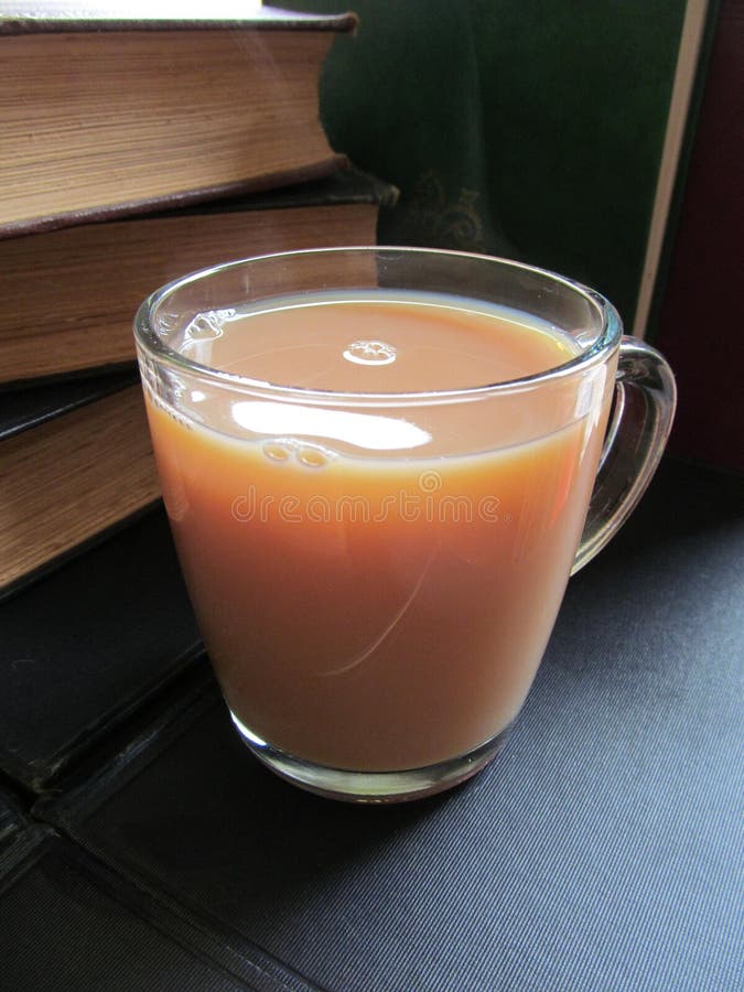 A refreshing cup of tea stock image. Image of fresh, break - 55112101