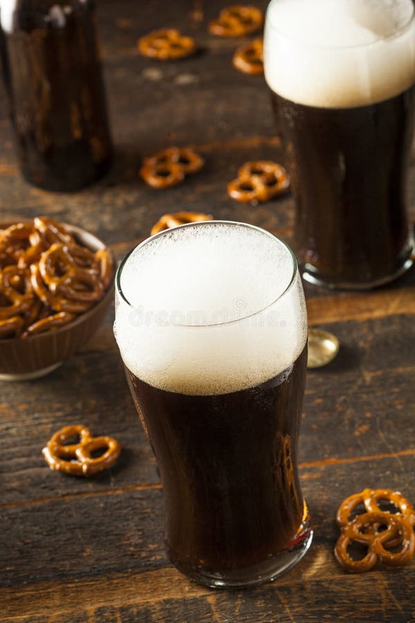Refreshing Dark Stout Beer stock photo. Image of drunk - 44852352