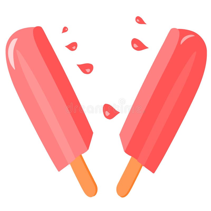 Double stick ice cream stock illustration. Illustration of drawing ...