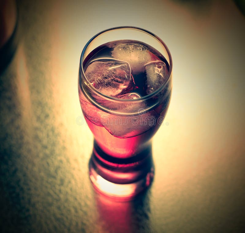 Refreshing Drink with Lime, Mint and Pineapple on a Tropical Beach ...