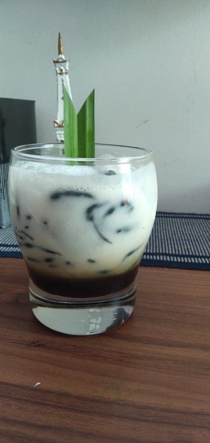 A Refreshing Drink Called Cendol Ice Stock Photo - Image of called ...