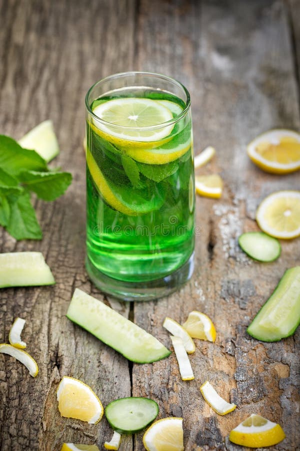 Refreshing Drink - Healthy Green Drink Stock Photo - Image of lifestyle ...