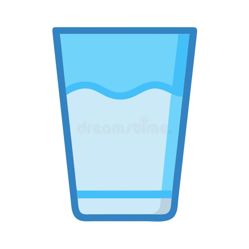Refreshing Drink Icon for Hydration and Beverages, Vector Design ...