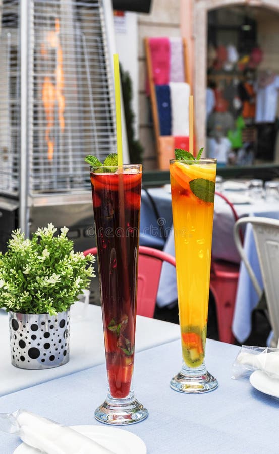 Refreshing drink stock image. Image of served, refreshing - 142441637