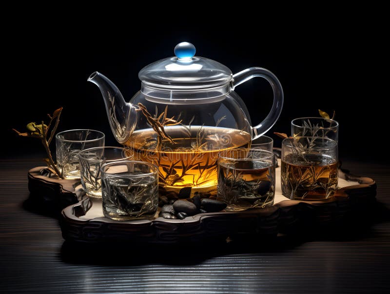 A Refreshing Fragrant Tea Infusion Made from Aromatic Herbs and Plants ...