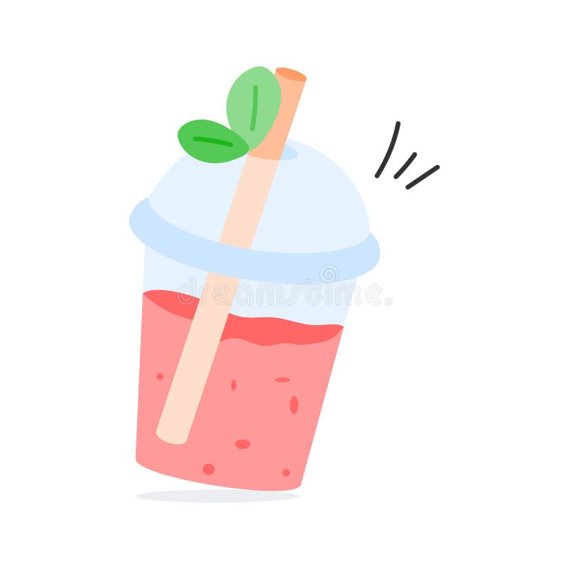 Refreshing Fruit Smoothie, Great for a Quick Healthy Boost Stock Vector ...