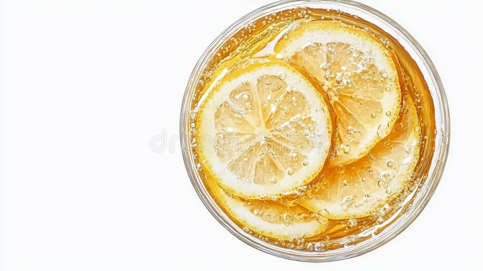 Refreshing Ginger Lemonade with Bubble Sparkle for Summer Beverages ...