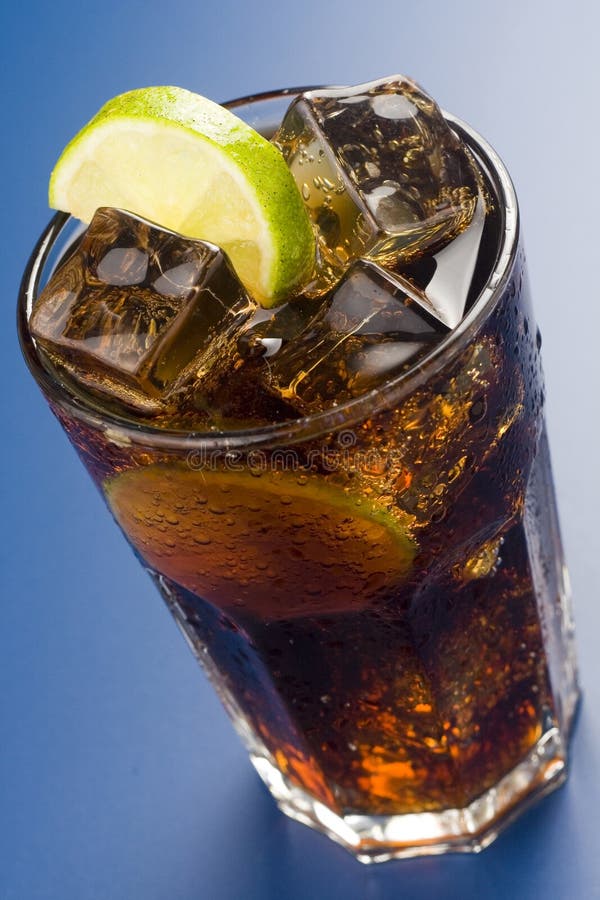 Cola isolated stock image. Image of glass, summer, refreshing - 141367
