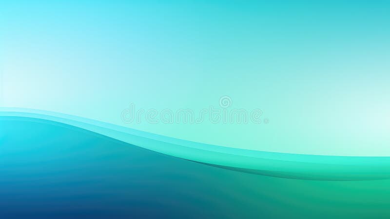 Refreshing Gradient Background Blue Green Stock Illustration ...