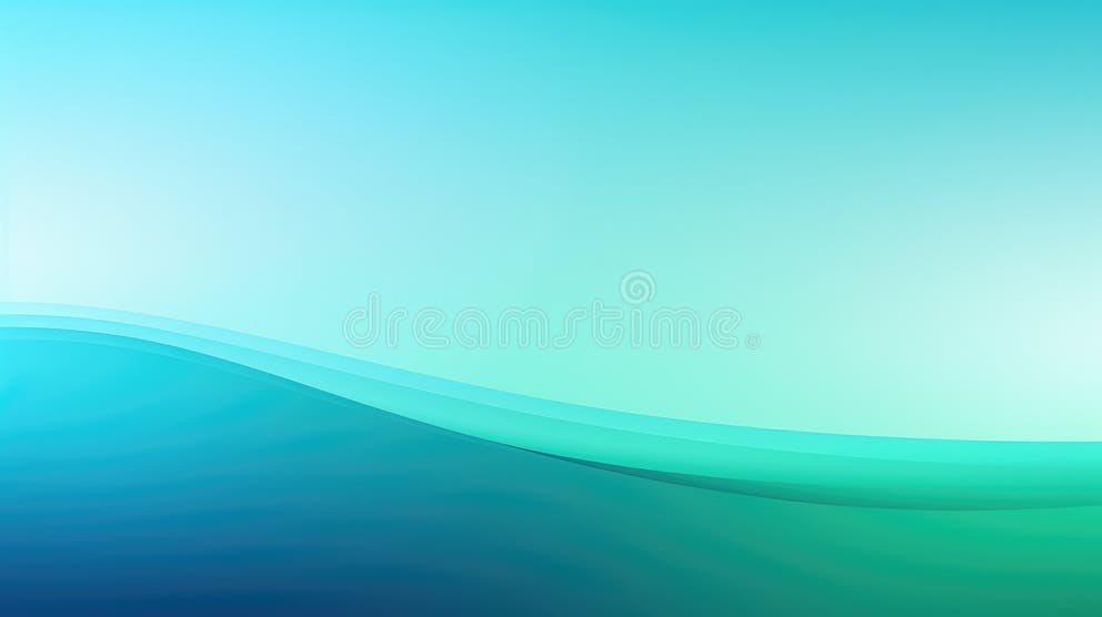 Refreshing Gradient Background Blue Green Stock Illustration ...
