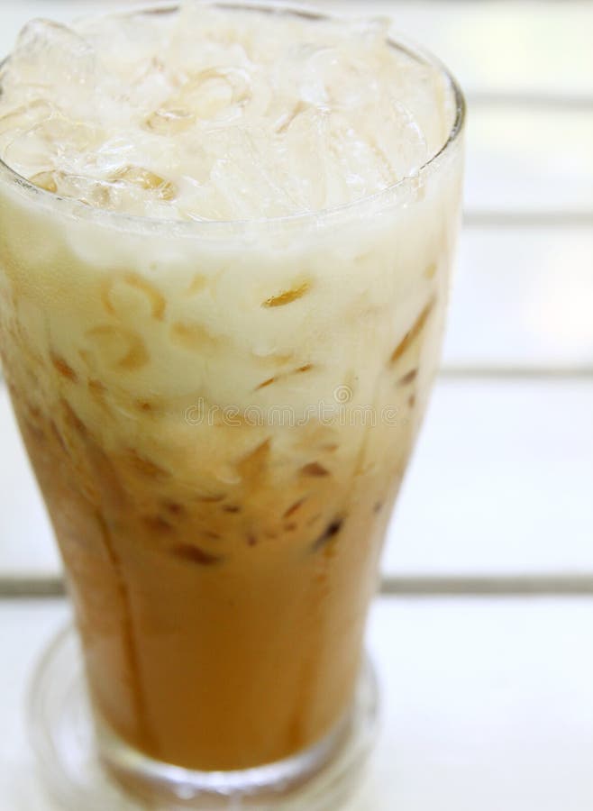 Refreshing iced coffee stock photo. Image of glass, latte - 33524422