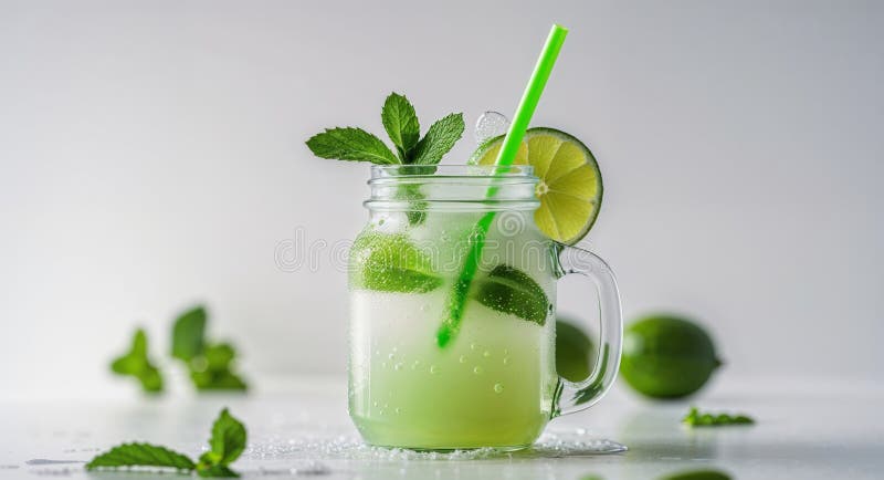 Refreshing Lime Popsicles, Brazilian Lemonade Ice Lolly with Fresh Lime ...