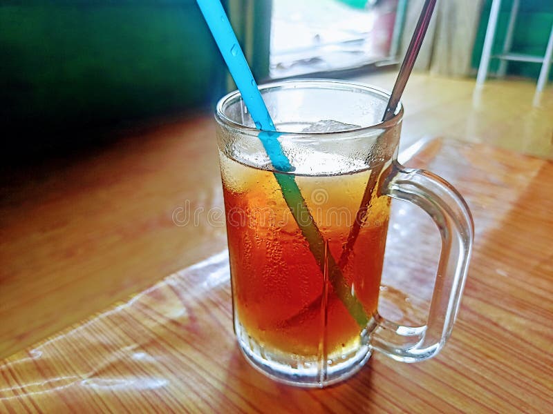 Refreshing Looking Iced Tea Stock Image - Image of fresh, food: 266288279