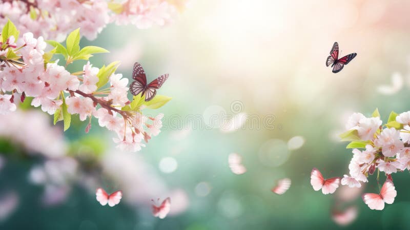 Refreshing Natural Spring Beauty: Awaits You Stock Image - Image of ...