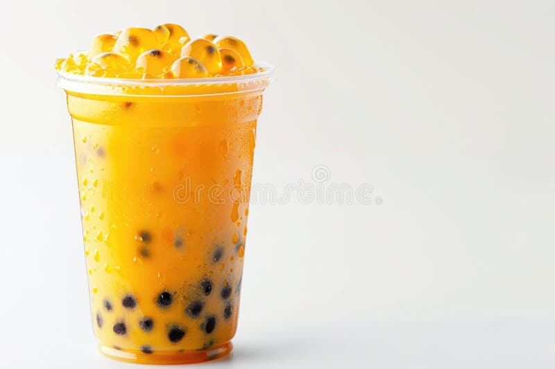 Refreshing Passion Fruit Boba Tea - Vibrant Summer Beverage for ...