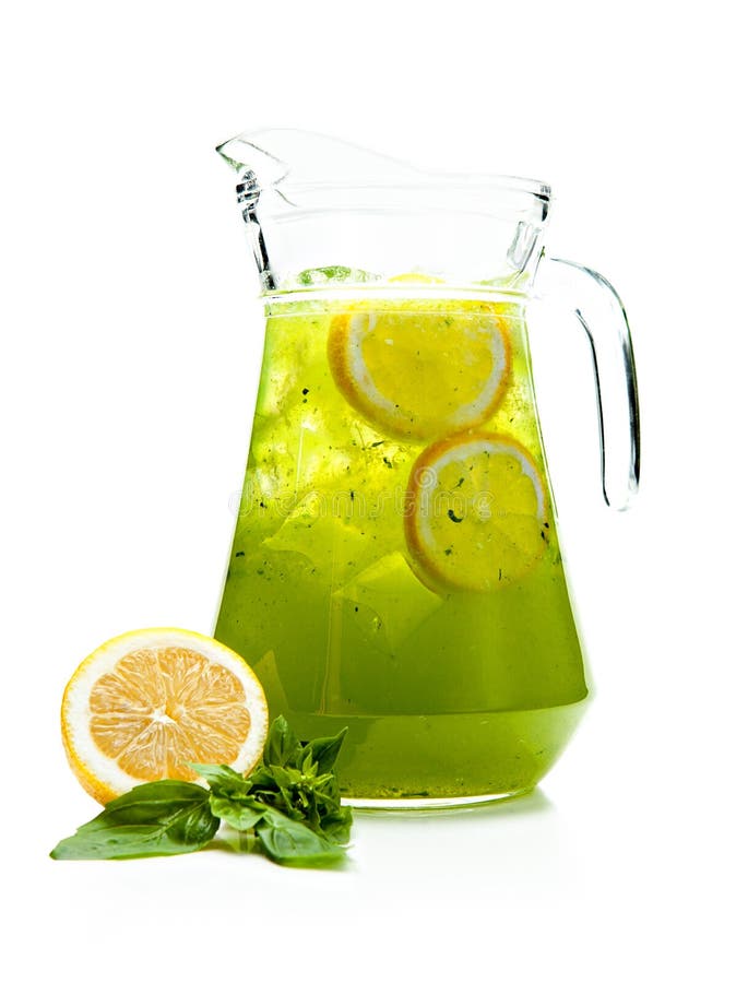 Refreshing punch stock image. Image of mint, homemade - 39639159