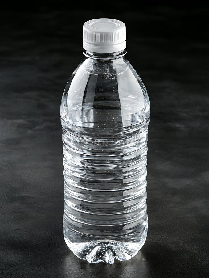 Refreshing Pure Water Bottle Plastic Container Cap Lid Cool Diet Drink ...