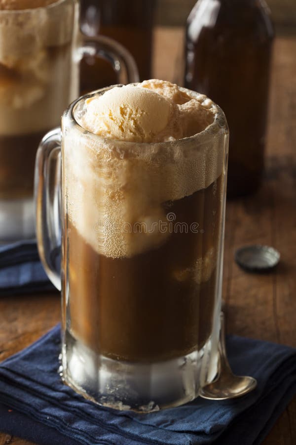 Refreshing Root Beer Float stock photo. Image of fashioned - 52121212