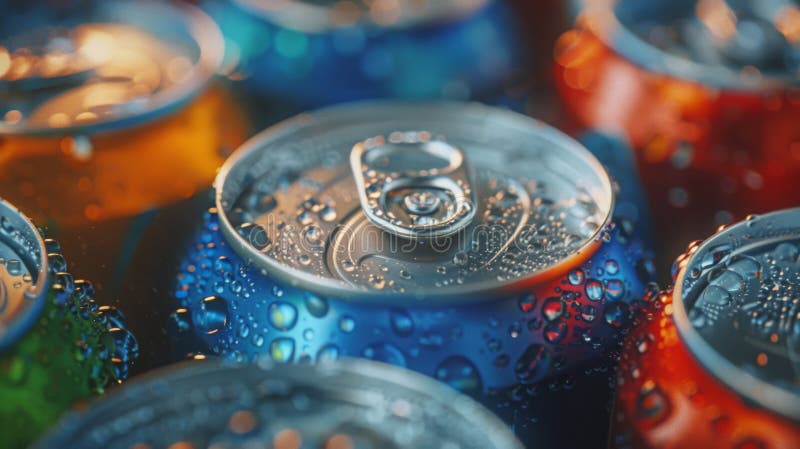 Assorted Unopened Carbonated Soda Cans Stock Photos - Free & Royalty ...