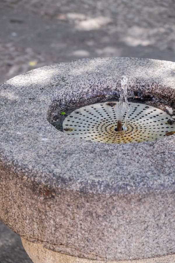 Refreshing source of stone stock image. Image of detail - 63799587