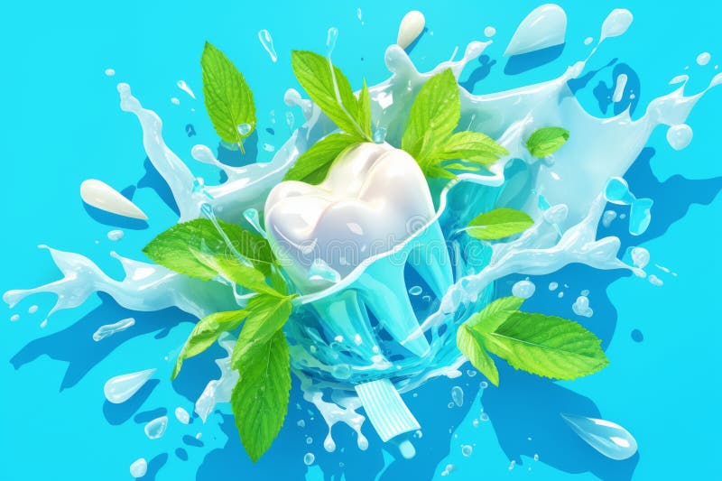 Toothpaste Mint Splash Stock Photos - Free & Royalty-Free Stock Photos ...
