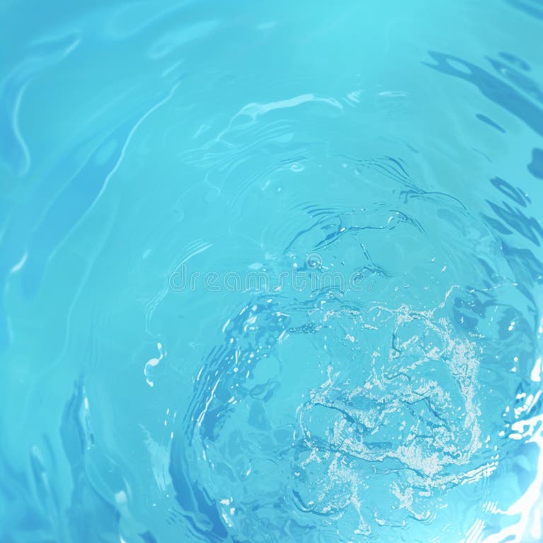 Refreshing Splash Water Texture Captured in Dynamic Patterns on Blue ...