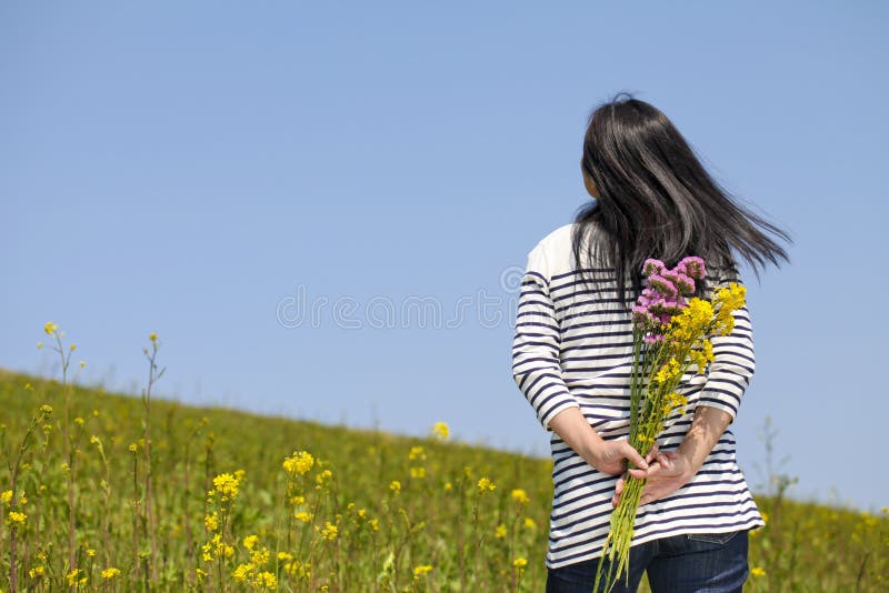 A refreshing spring stock image. Image of female, hair - 33371493