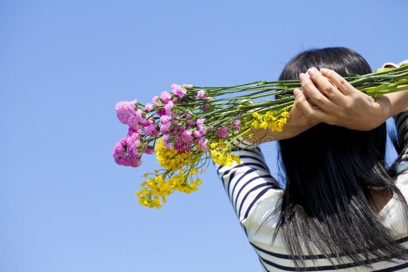 A refreshing spring stock image. Image of asians, girl - 33371525