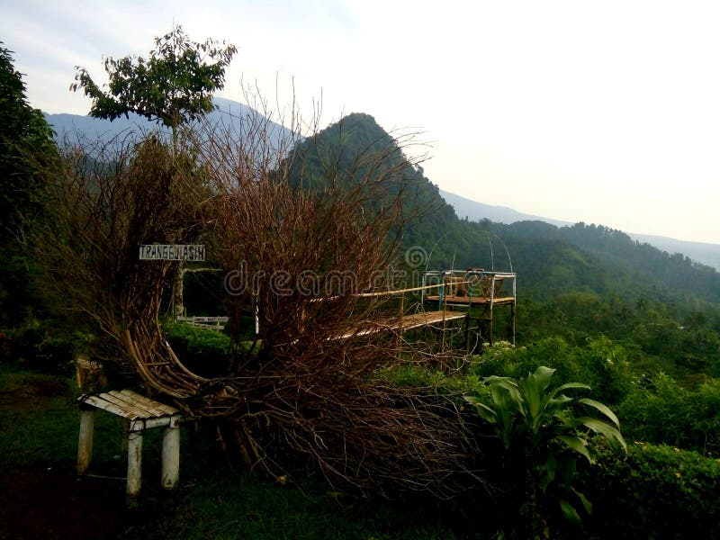 Refreshing View of Green Hills Stock Photo - Image of hill, flower ...