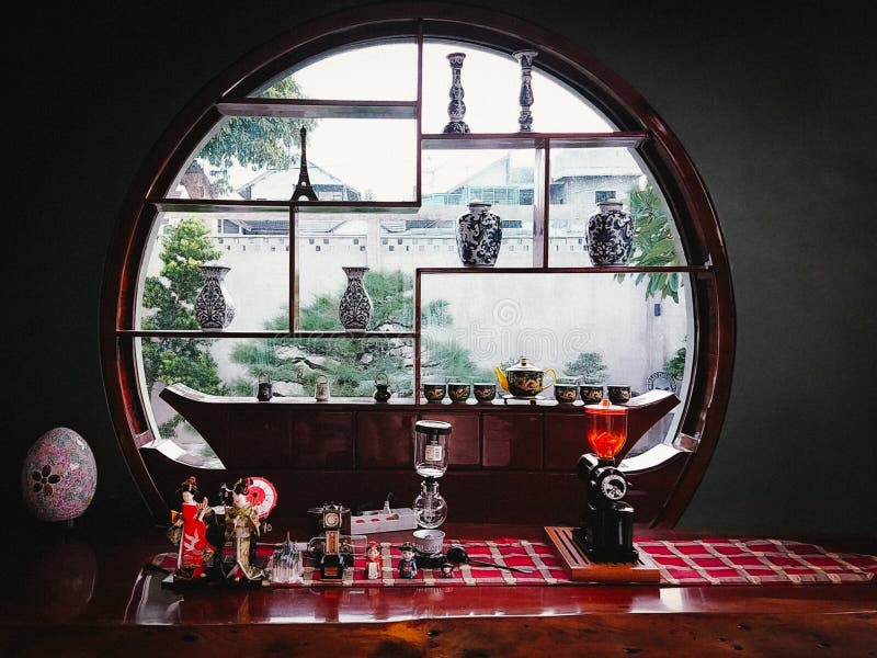 Refreshing View from Living Room Stock Image - Image of refreshing ...