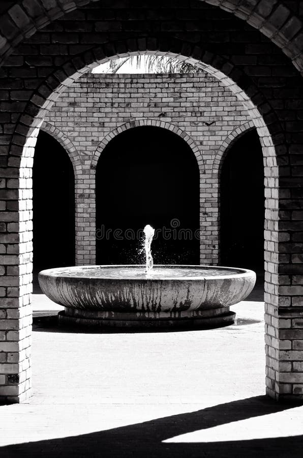Refreshing Water Fountain stock photo. Image of shadows - 29986068