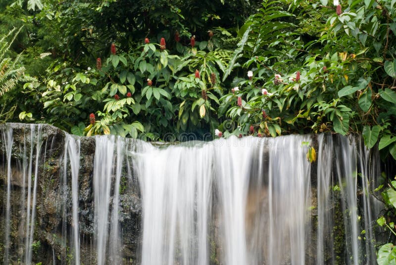 Refreshing waterfall stock image. Image of beautiful, motion - 7198521