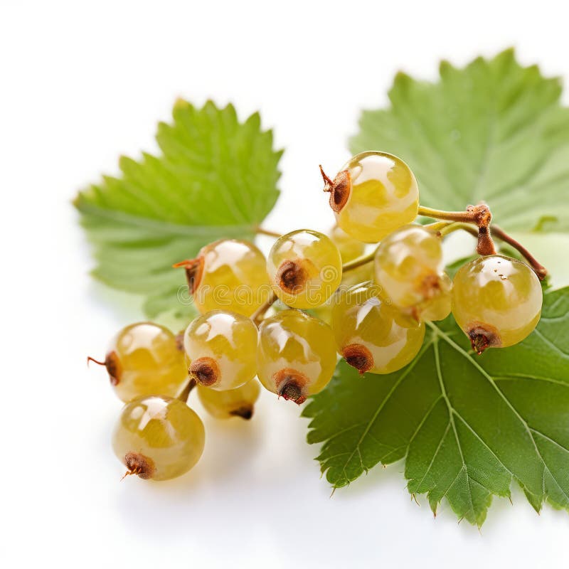 Refreshing White Currant with a Translucent Skin and Small Seed Stock ...
