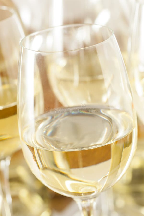 Refreshing White Wine in a Glass Stock Image - Image of wine, champagne ...
