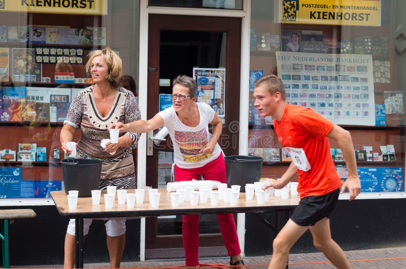 Refreshment point editorial photography. Image of point - 47463387