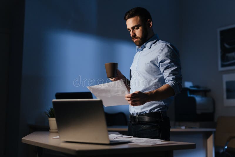 Refreshment at work stock photo. Image of professional - 83220562