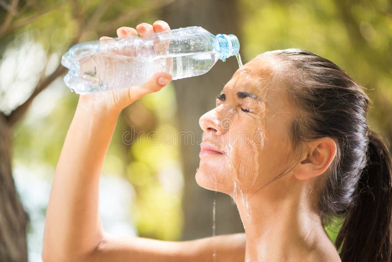Refreshment stock image. Image of cheerful, woman, refreshment - 40331379