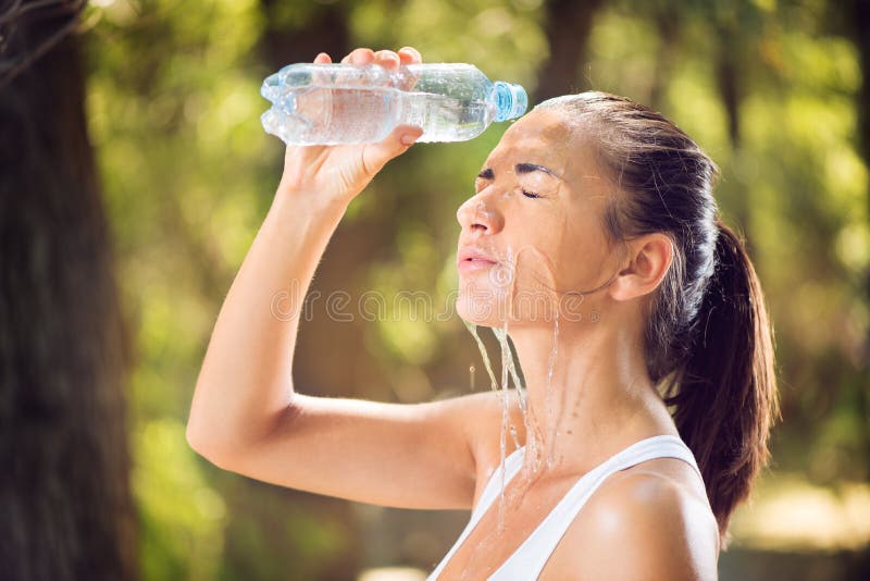 Refreshment after training stock photo. Image of health - 18481506
