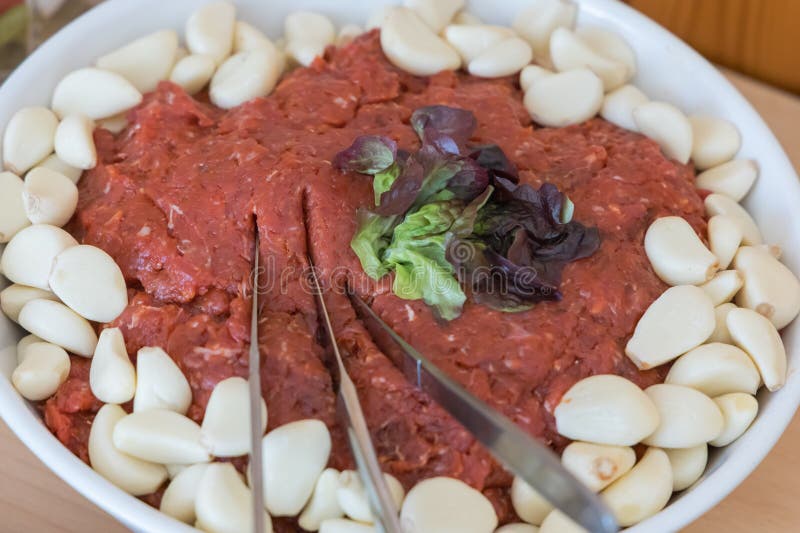 Refreshments on Tables in the Form of a Banquet Stock Photo - Image of ...