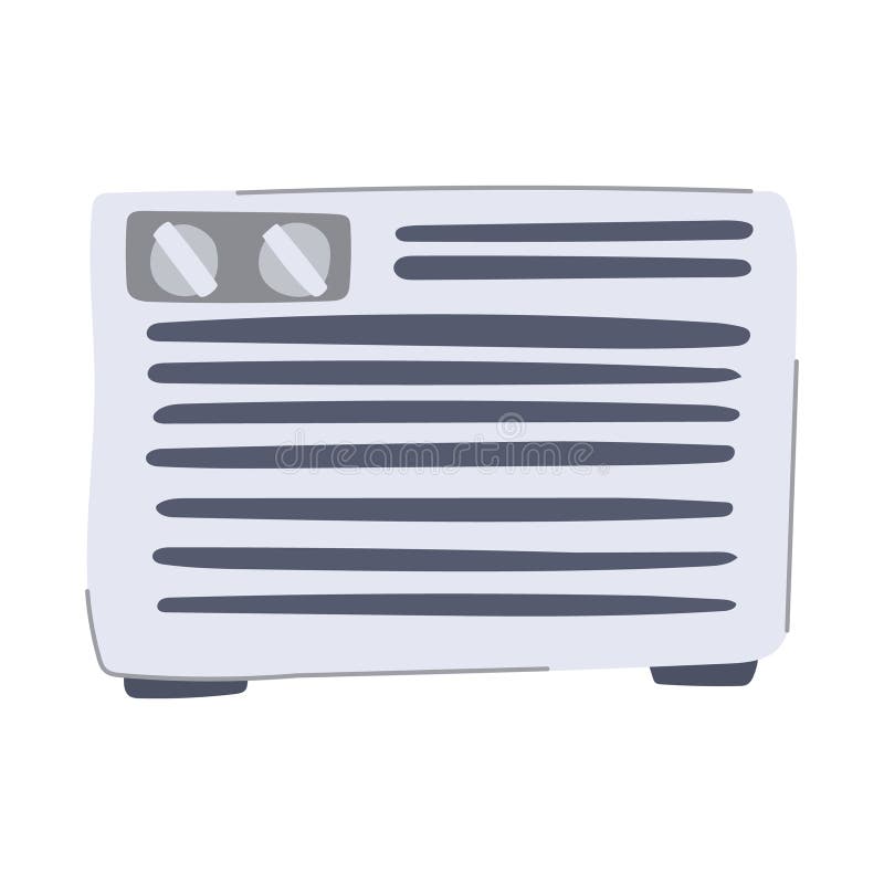 Refrigerant Air Conditioner Cartoon Vector Illustration Stock ...